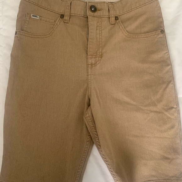 Vans | Bottoms | Vans Kids Tan Jean Shorts | Poshmark